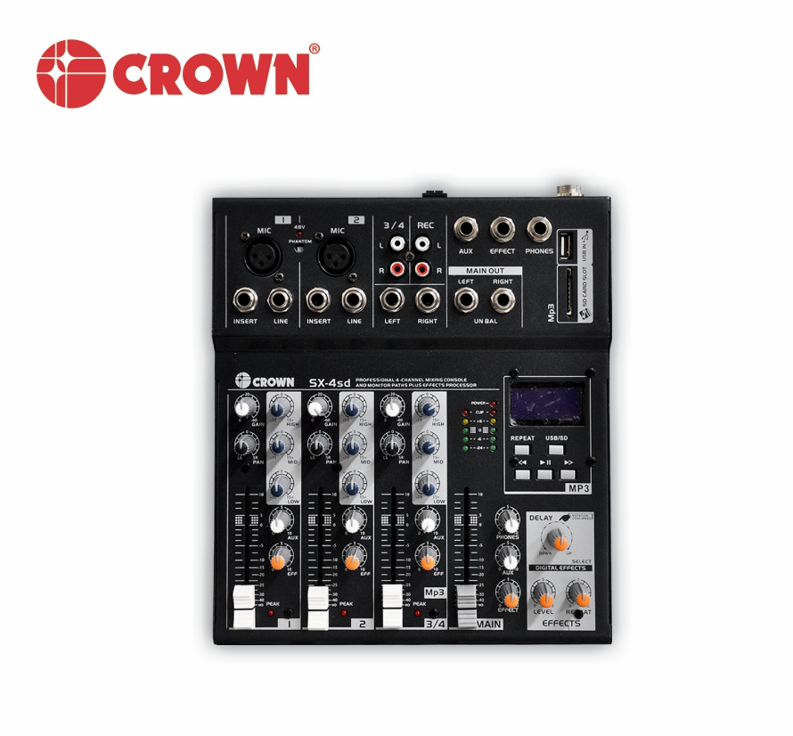 Crown Wireless Microphones & Portable Speakers | Western Appliances