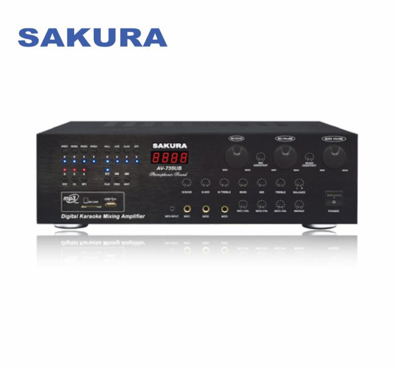 Sakura Stereo, Home Karaoke, & Mixing Amplifiers | Western Appliances