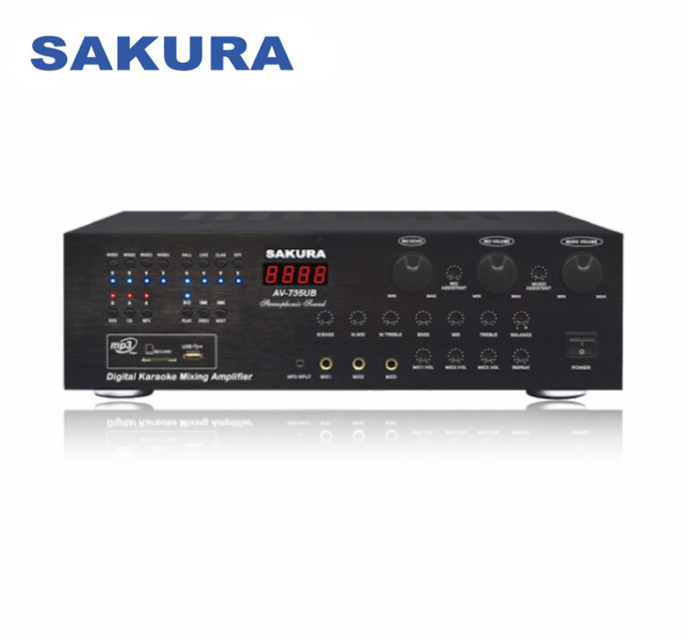 Sakura Stereo, Home Karaoke, & Mixing Amplifiers | Western Appliances