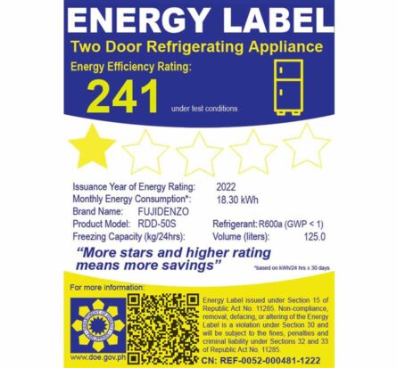 Fujidenzo RDD50S | Western Appliances