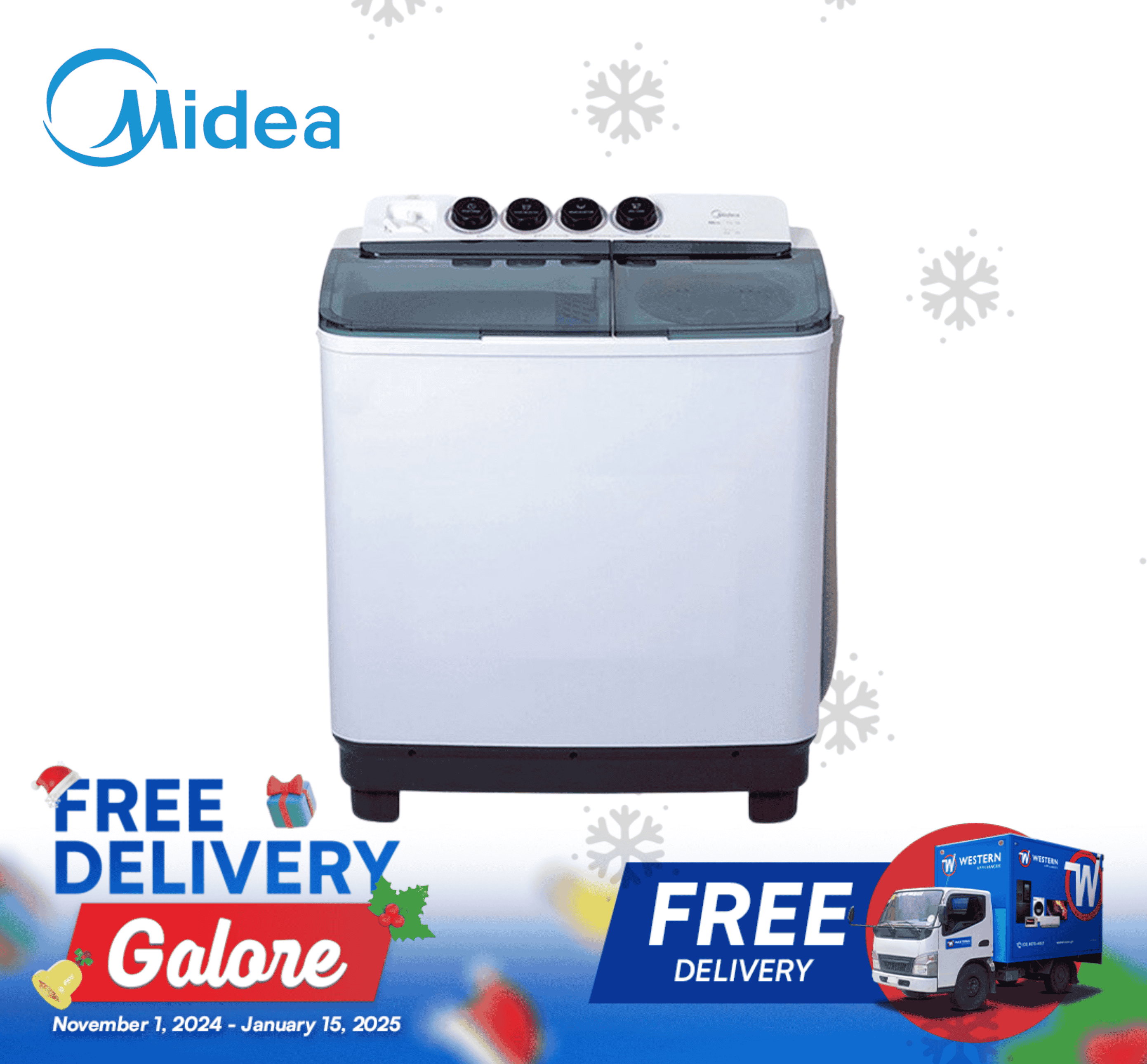 Midea MT100W130WB | Western Appliances