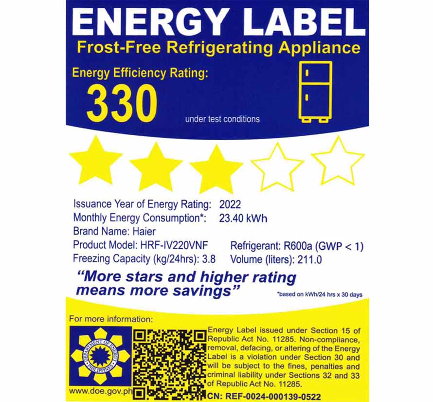 Haier HRFIV220VNF | Western Appliances