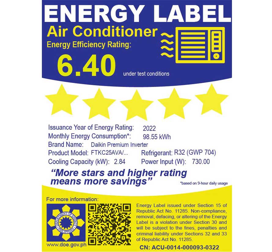 Daikin FTKC25AVA | Western Appliances