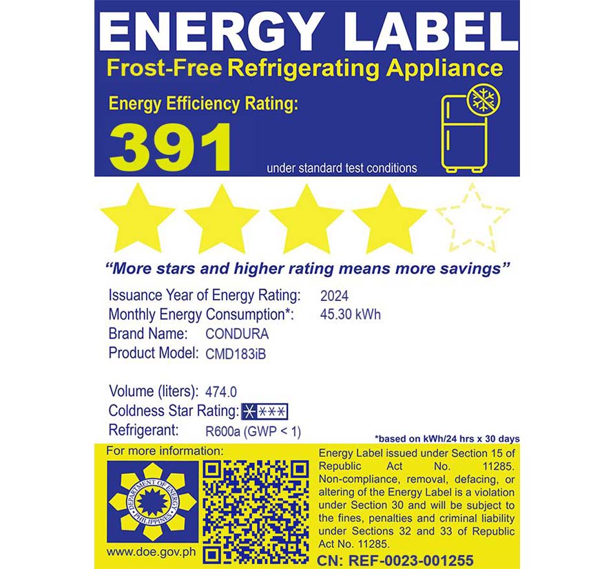 Condura CMD183IB | Western Appliances