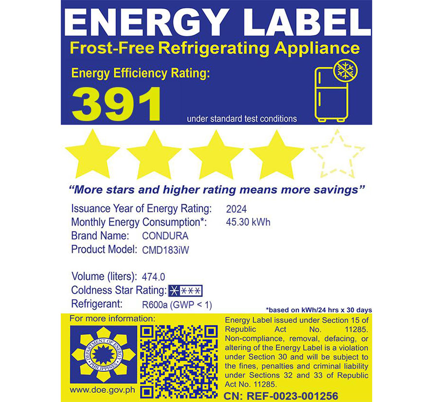 Condura CMD183IW | Western Appliances